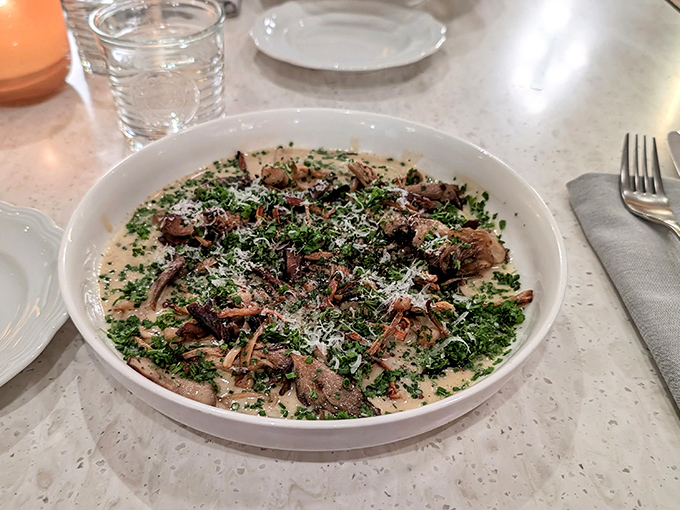 A mushroom lover's dream come true. This fungi-forward pasta dish proves that sometimes the most humble ingredients create the most profound flavors.