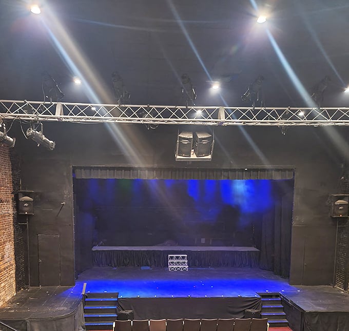 The New Bern Civic Theatre's stage awaits its next performance. Where local talent shines brighter than many Broadway shows—and the ticket prices won't require a second mortgage.