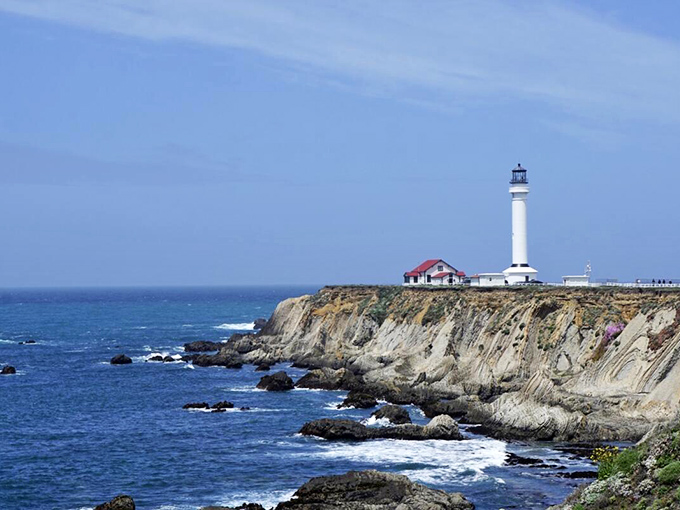 Standing tall since 1870, Point Arena Lighthouse reminds us that some of the best views come after climbing 145 steps. Worth every huff and puff!