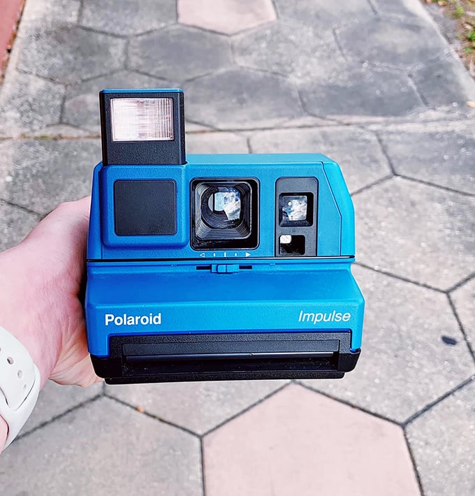 That vintage Polaroid camera makes Instagram filters look like amateur hour in comparison completely.