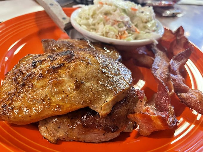 These pork chops prove that breakfast doesn't have to play by traditional rules to win your heart.