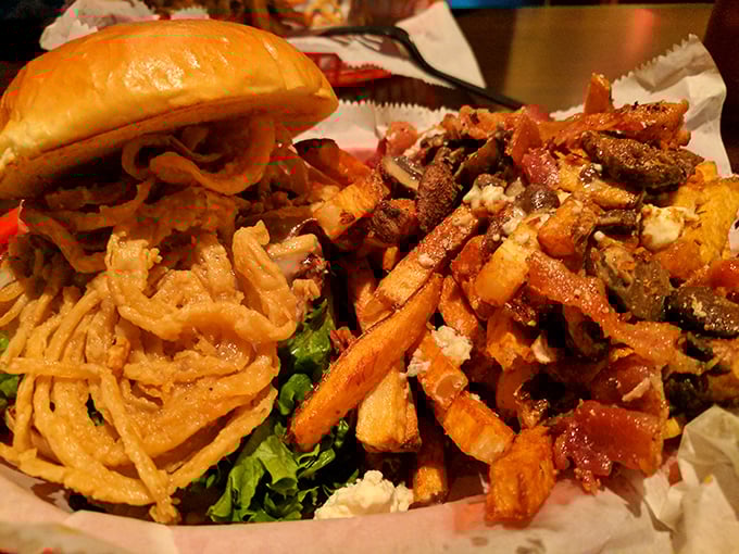 Behold the poutine that launched a thousand food dreams. Those cheese curds and gravy aren't just toppings—they're transformative life experiences.