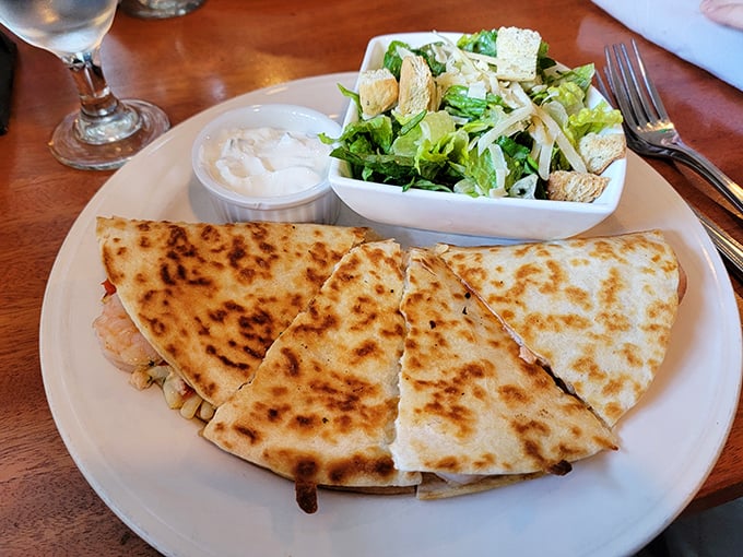 When seafood meets south-of-the-border, magic happens – and cheese definitely doesn't hurt the situation either.