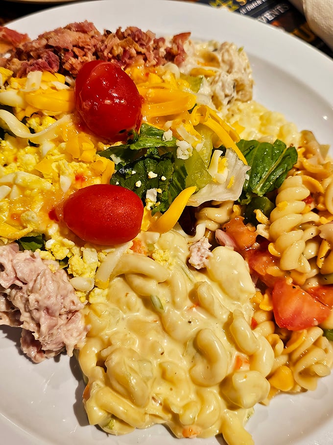 The legendary salad that transforms skeptics into believers, one fresh bite at a time.