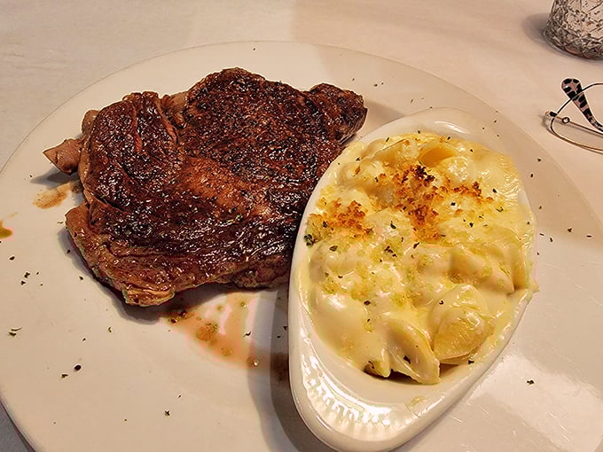 This sirloin proves that sometimes the simplest preparations yield the most extraordinary results for diners.
