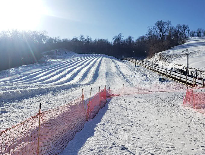 Snow Creek might not rival the Rockies, but this winter playground offers Midwesterners a surprisingly robust skiing experience just minutes from Kansas City.