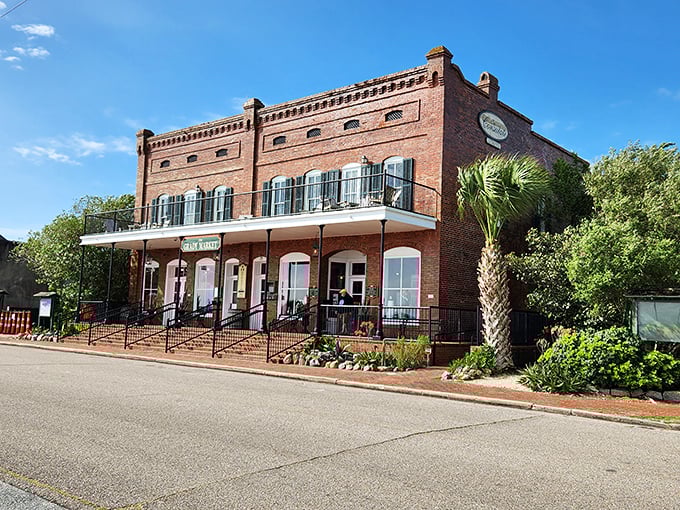 This historic brick building houses shops and eateries where you can spend hours browsing or simply watching the world go by at a deliciously slow pace.