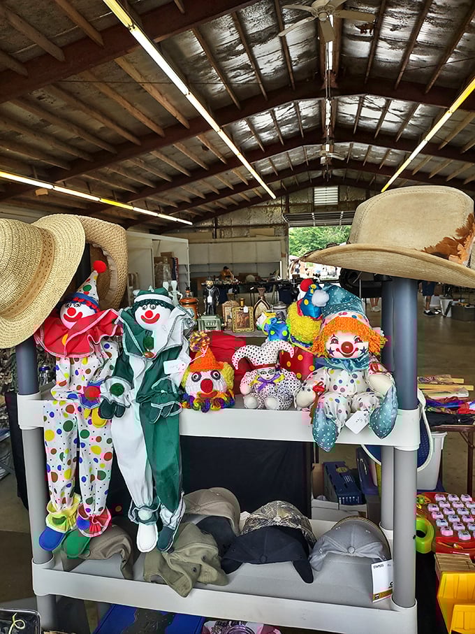 The stuff of childhood dreams (or nightmares). These vintage clown dolls have seen things—and now they're looking for a new home to haunt.