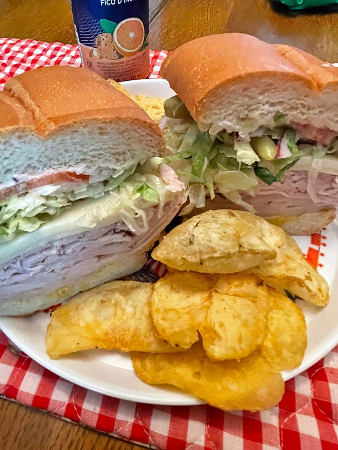 The kind of sandwich that makes you wonder why you ever settled for drive-thru fare. Fresh ingredients stacked with the care of an Italian grandmother.
