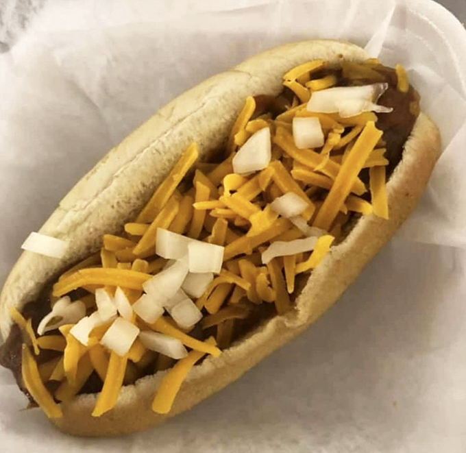 These aren't just hot dogs—they're edible hugs accompanied by perfectly crispy wedge-shaped happiness clouds.