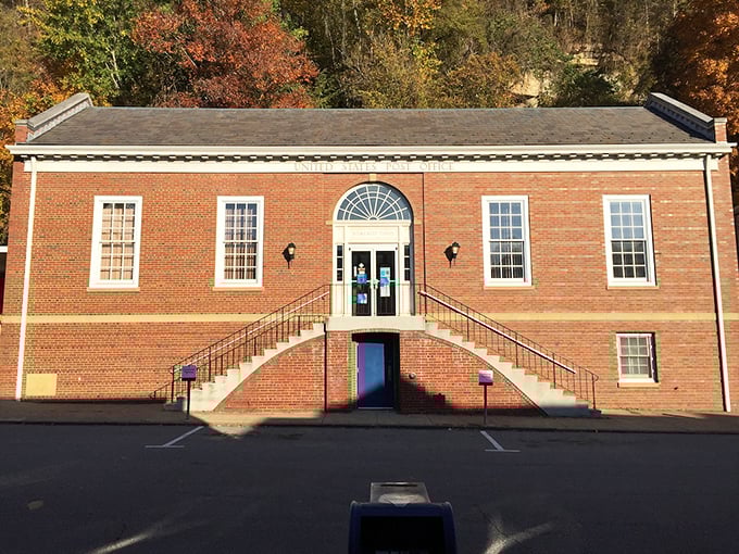 This stately brick building houses more than mail – it's where neighbors exchange news and greetings in the time-honored tradition of small towns.