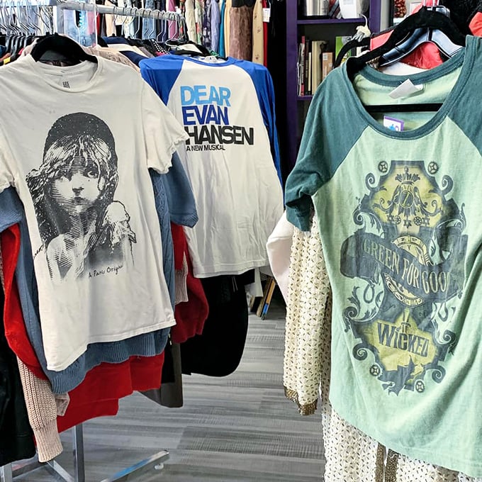 Broadway comes to Charleston! These theatrical tees showcase stage classics from Les Mis to Wicked – perfect for showing off your cultural credentials.