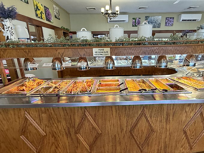 The buffet line at Stoll's—where diet plans go to die gloriously and "I'll just have a little taste" becomes the biggest lie you'll tell all day.