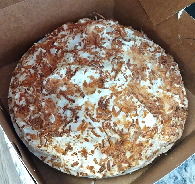 Layer cakes that look like they stepped out of a Norman Rockwell painting, ready for celebration.