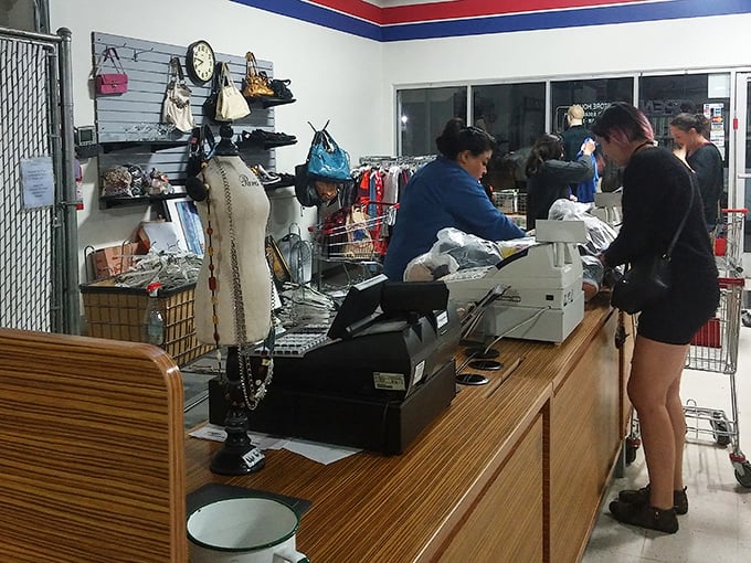 The final frontier of your thrifting adventure—checkout. Where victory is measured in how much you saved, not how much you spent.