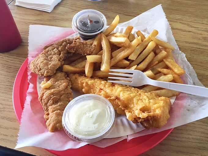 Even the chicken has a British accent here—crispy, juicy, and making a compelling case against ordering fish (but don't tell the cod).