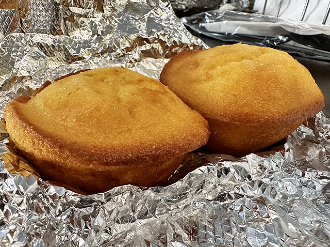Golden-domed cornbread muffins that should be California's official state treasure—sorry, Hollywood, you've been replaced.