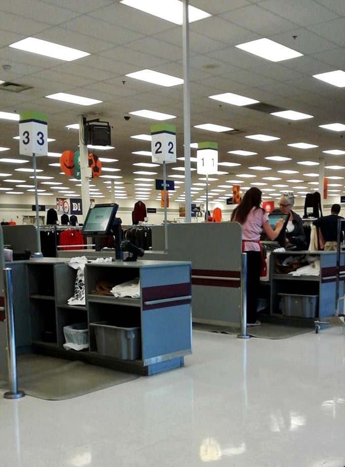 Where retail meets mission: checkout counters staffed by community members gaining valuable job skills while you save money.
