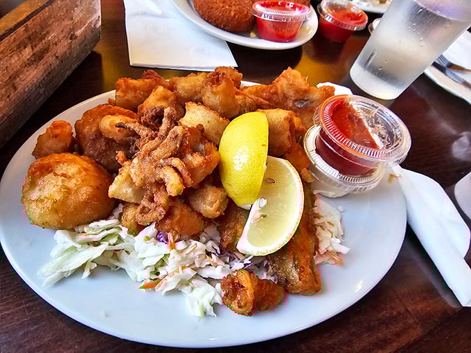 This seafood platter isn't messing around—it's what happens when the ocean decides to send its greatest hits to your table.