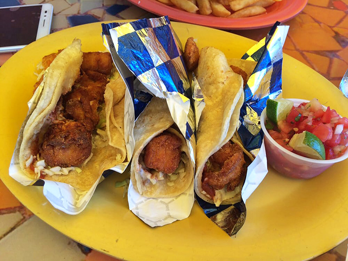 These fish tacos aren't just a meal—they're a vacation in every bite. The fresh salsa adds that perfect zing that'll have you ordering seconds.