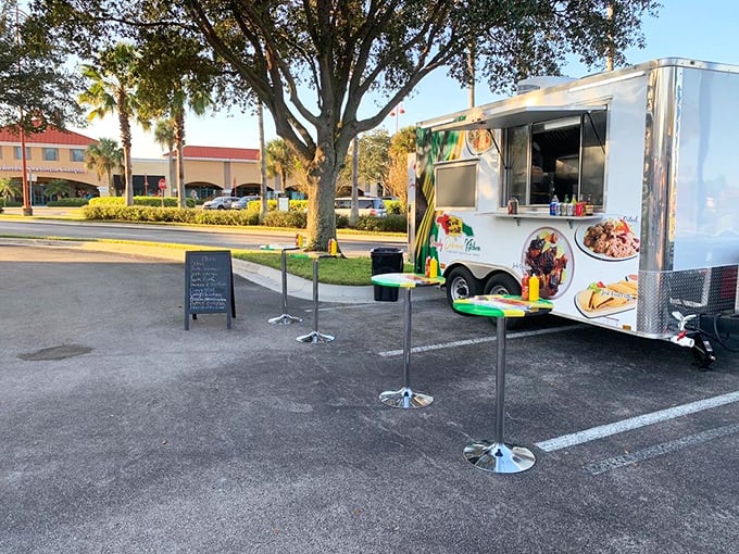 When shopping works up an appetite, this food truck delivers a taste of paradise without the markup you'd find at beachfront restaurants.
