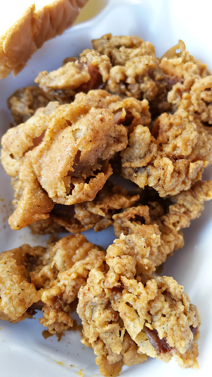 Crispy gizzards - the unsung heroes of Southern cuisine. Either you get it or you don't, but those who do are devoted for life.