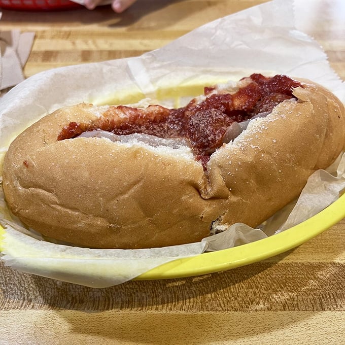 The meatball sub – where Italian tradition meets American appetite in a saucy romance that's lasted longer than most Hollywood marriages.