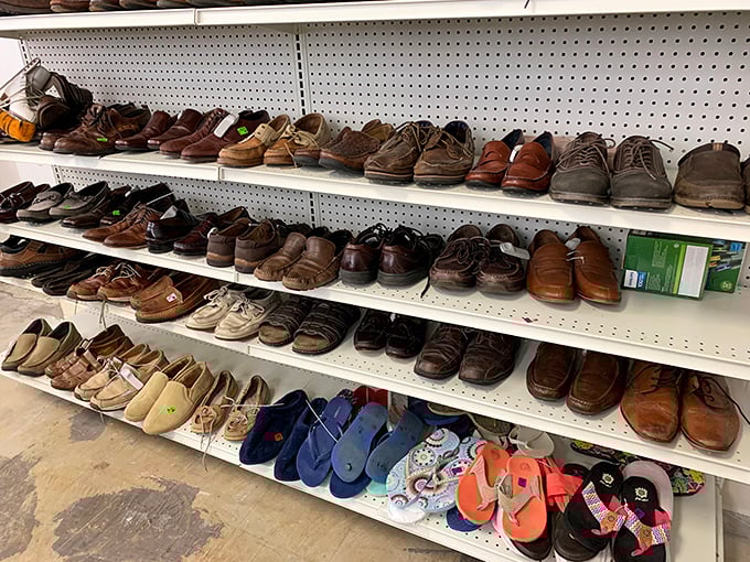 Gentlemen's footwear stands at attention, offering everything from boardroom polish to weekend comfort without the sticker shock.