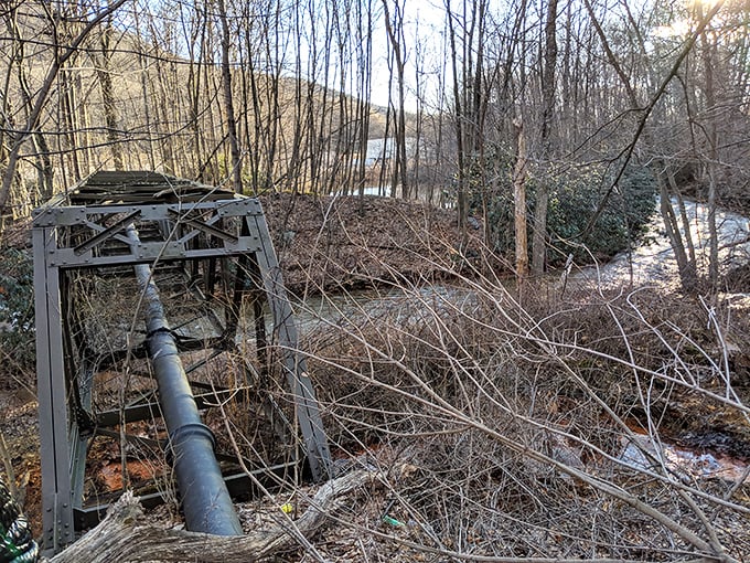 Old infrastructure tells stories of human ingenuity meeting Pennsylvania's rugged natural landscape.