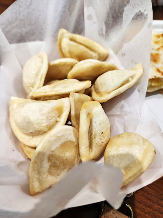 These pierogies aren't just food—they're little pockets of Pennsylvania heritage, perfectly fried and ready to transport you to comfort food nirvana.
