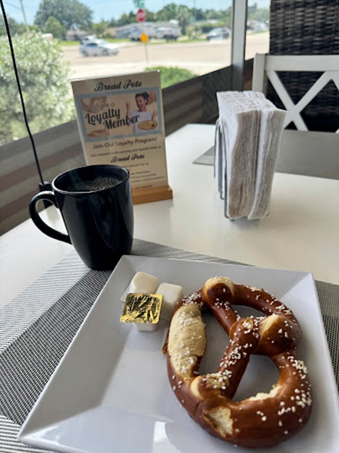 This isn't just a pretzel—it's a masterclass in the art of German baking, complete with that distinctive mahogany shine and perfect salt distribution.