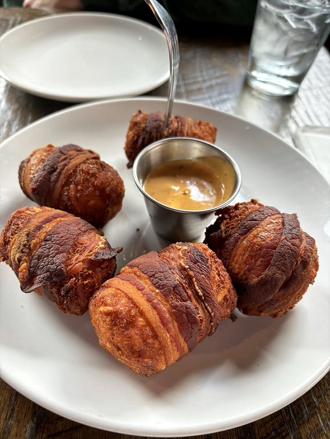 These tater tots could make a grown person weep tears of joy over perfectly crispy potato excellence.