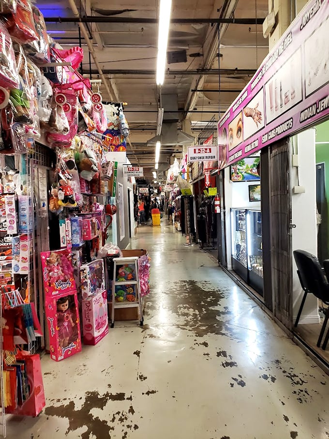 This toy aisle isn't just a shopping experience—it's a time machine to when your biggest decision was which action figure deserved allowance money.