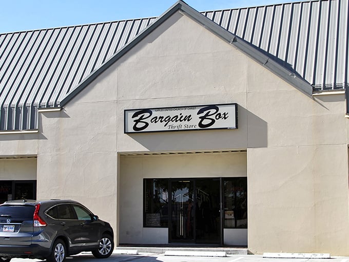 Bargain Box's clean lines mirror Naples elegance—champagne taste meets beer budget in the best way.