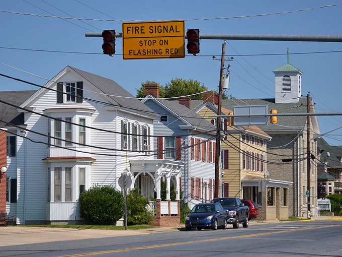 Felton's main street captures the essence of rural Delaware charm. Where rush hour means waiting for two cars at the stop sign!