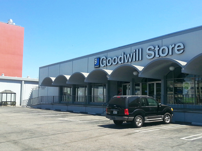 Goodwill's Los Angeles Campus looks more like a modern museum than a secondhand store.