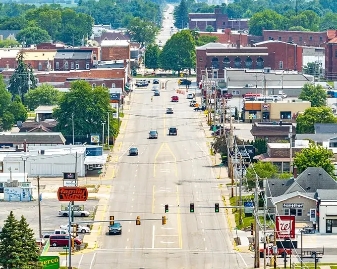 Monmouth's classic downtown buildings stand shoulder to shoulder like old friends. Brick facades that have weathered fashion trends and economic shifts with dignity.