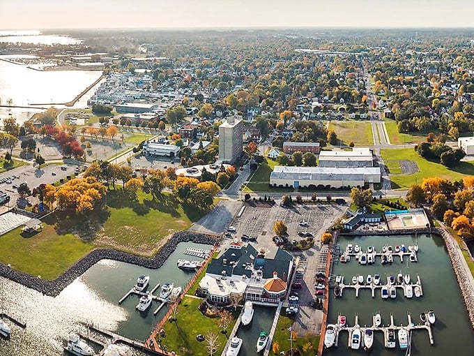 Sandusky's waterfront combines urban charm with lakeside leisure—where city meets shoreline in perfect harmony.
