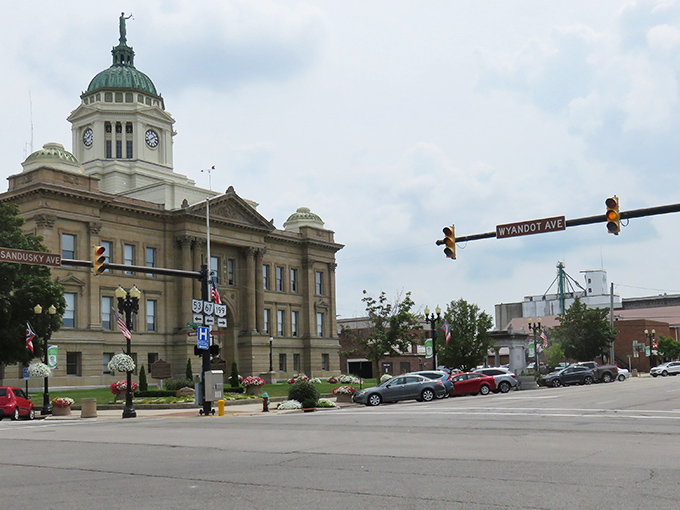 Sandusky's courthouse dome watches over a community where small-town values meet Lake Erie's endless possibilities.