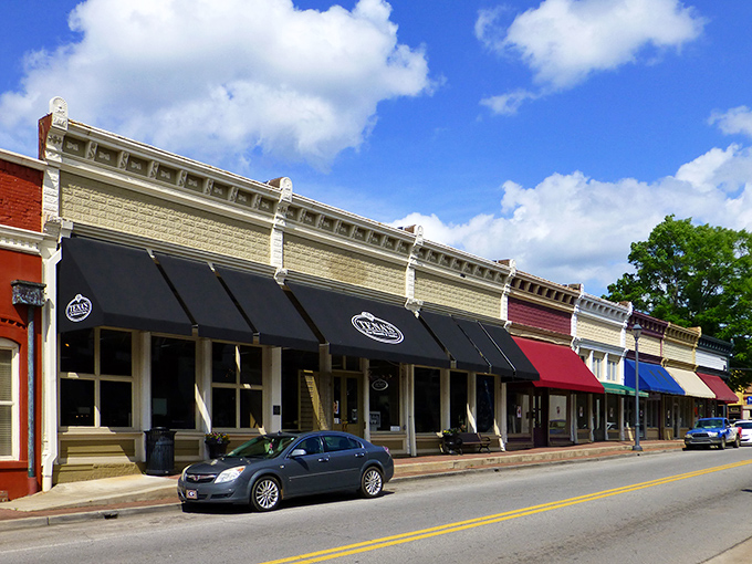 Washington's historic buildings stand tall with dignified Southern charm, like they're posing for a family portrait across generations.