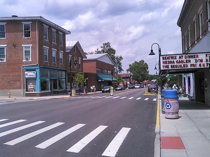 Yellow Springs' historic downtown features the kind of architecture that makes you want to park the car and explore on foot.