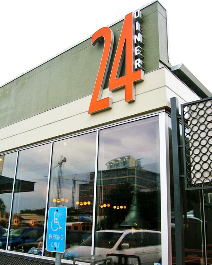 Modern architecture meets timeless comfort – where 3 AM cravings find their perfect match.