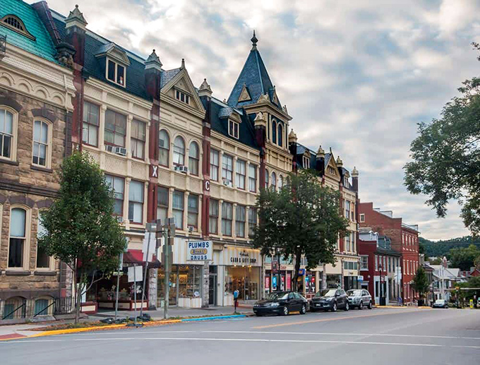 Colorful storefronts and stunning architecture make downtown Bushkill feel like a storybook—every corner is packed with charm and character.