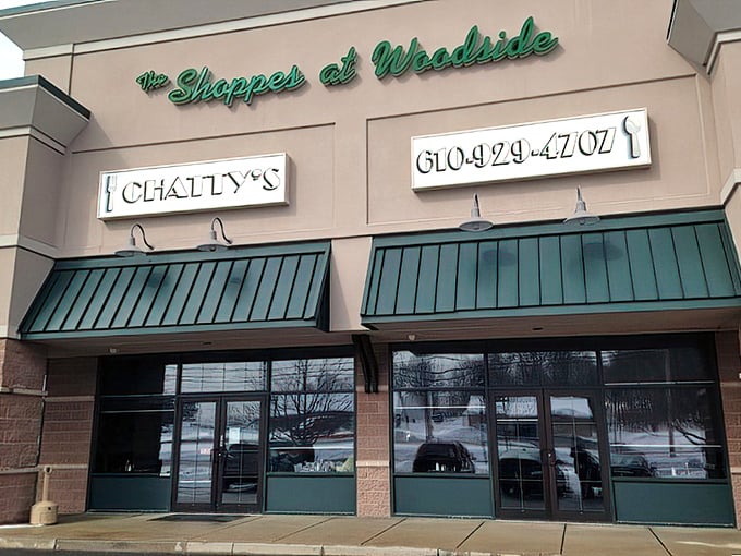 Those welcoming windows reveal the kind of place where strangers become friends over shared pie.