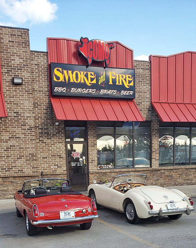 Classic cars meet classic BBQ at Como Smoke and Fire – proving that some things just get better with age.
