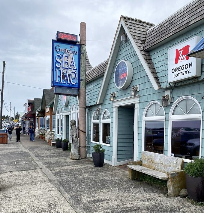 Classic coastal charm with a side of character – Gracie's Sea Hag has been making seafood memories longer than most of us have had driver's licenses.