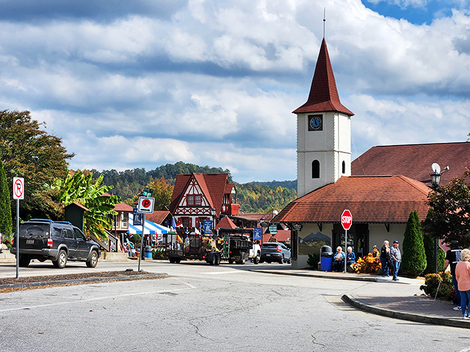 Helen's Alpine village vibe is so convincing you'll find yourself craving pretzels and practicing your yodeling skills in no time.