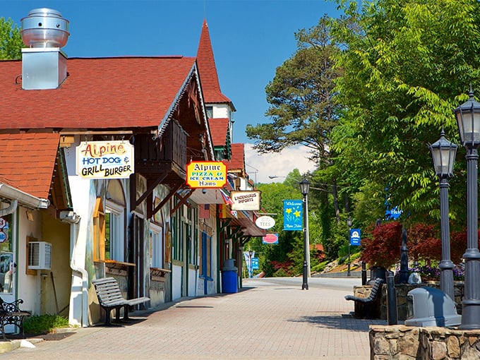 Helen's colorful storefronts and Alpine design create a storybook setting. Who knew Georgia and Germany had so much in common?