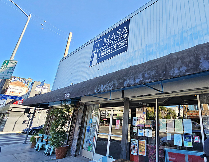 Simple exterior, complex flavors inside. Masa's deep dish requires patience but rewards with pizza that's practically a casserole.