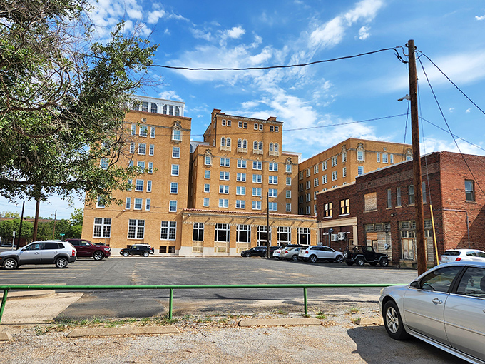 The Baker Hotel in Mineral Wells isn't just a building—it's a seven-story promise of the town's glorious past and future.